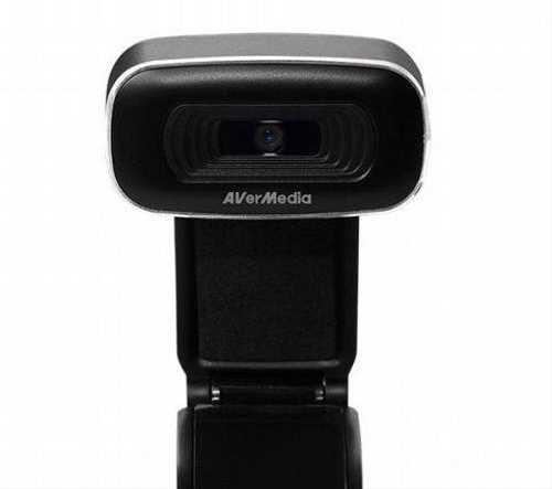 Веб-камера Avermedia PW310O черный 2Mpix USB2.0 с