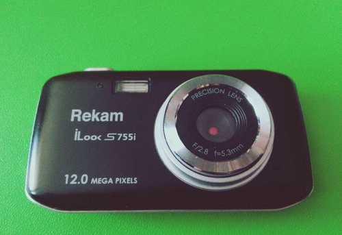 Цифровой фотоаппарат Rekam iLook S755i black