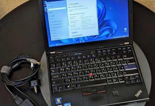 Ноутбук 12.5" Lenovo THINKPAD X220, 64 ГБ, Core i5-2520M, RAM 4 ГБ, Intel HD Graphics 3000