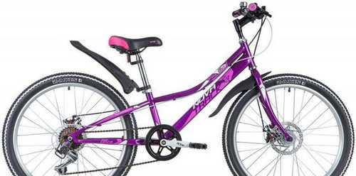 Подростковый велосипед Novatrack Alice Disc 24" (2