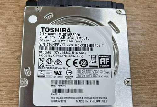 Жеский диск для ноутбука Toshiba mq01abf050