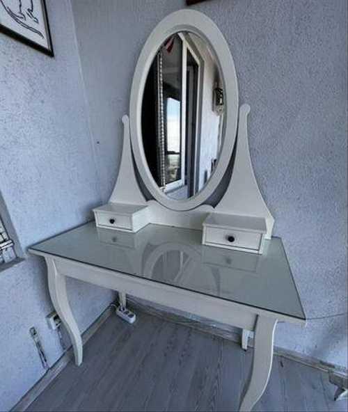 Туалетный столик Hemnes с зеркалом IKEA