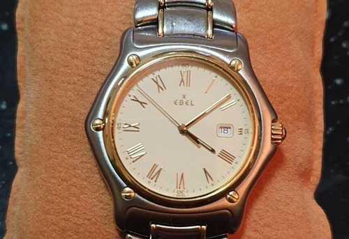 Швейцарские часы мужские золотые ebel Senior 1911