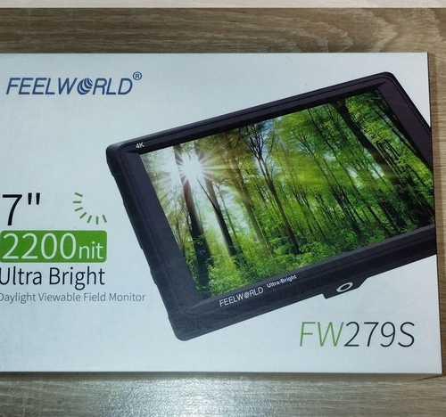 Монитор накамерный Feelworld FW279 2200nit 4K