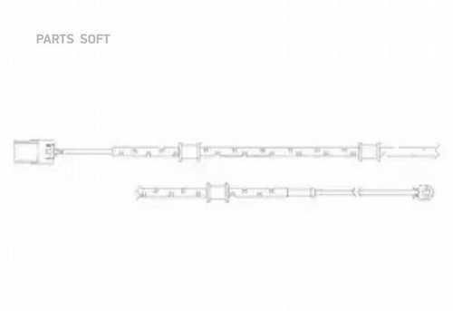 Delphi LZ0252 Датчик износа торм колодок Jaguar XF