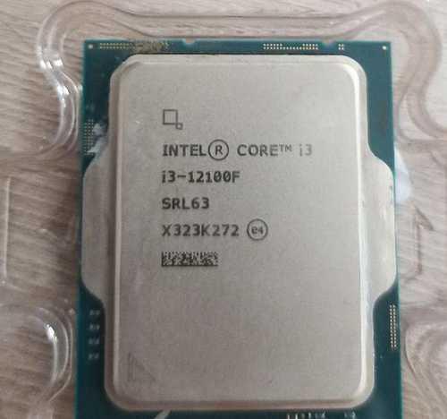 Процессор intel core i3 12100f