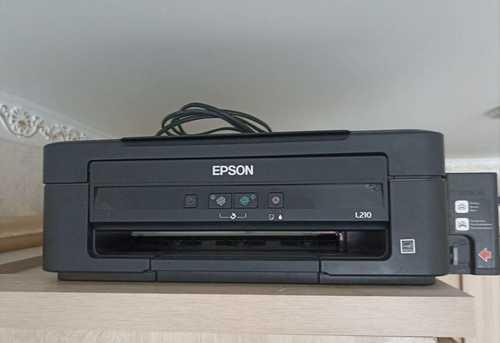 Цветной принтер epson 3 в1