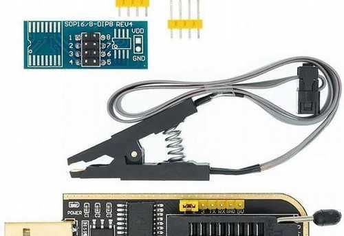 Программатор для Flash bios USB серии CH341A 24 25