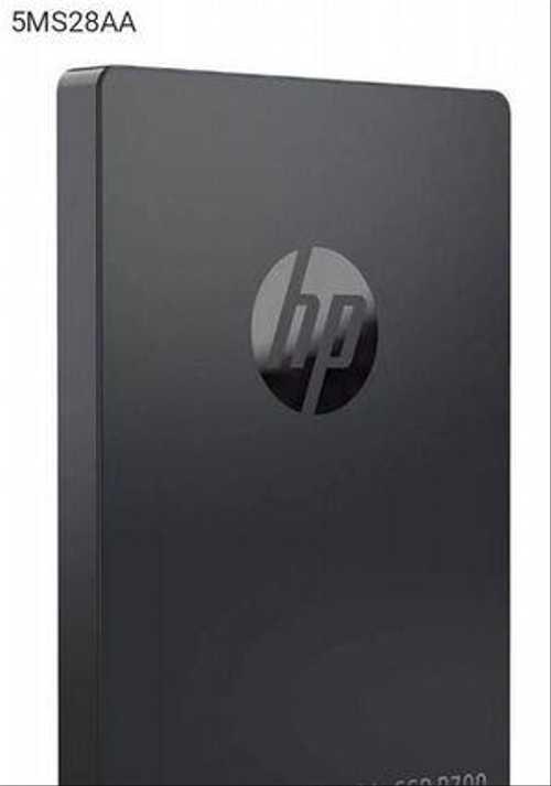 Внешний диск SSD HP P700 256GB 2.5" USB 3.2 Чёрный