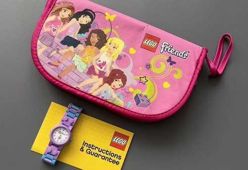 Часы и пенал lego friends Olivia лего Френдс