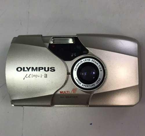 Пленочный фотоаппарат olympus mju ii