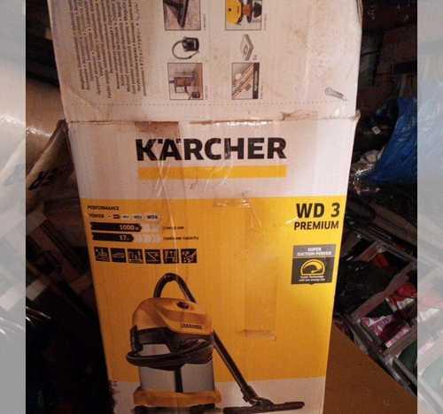 Пылесос karcher wd 3