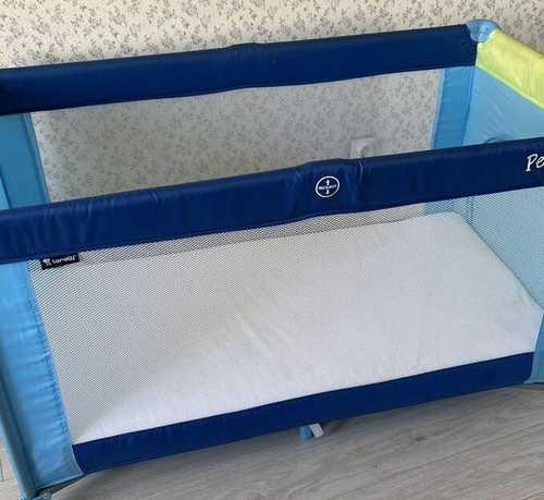 Детская кроватка манеж