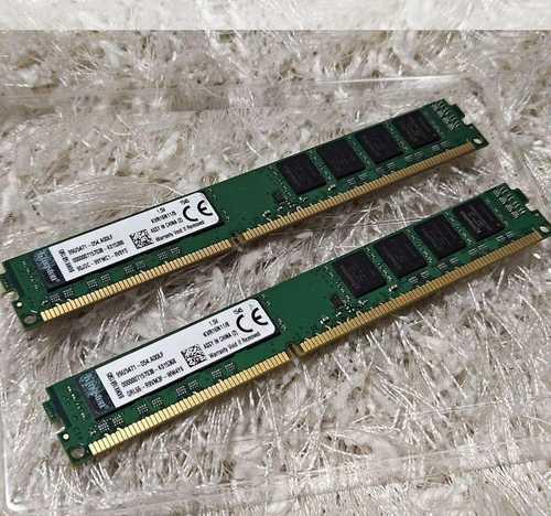 Kingston DDR3 16Gb (2x8GB) 1600мгц PC3