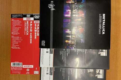 Metallica 2DVD set S&M Japan