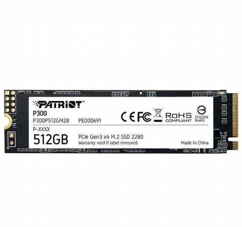 Внутренний SSD-накопитель 512Gb patriot #327067