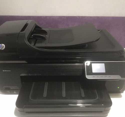 Цветной принтер мфу с снпч HP Officejet 7500А А3