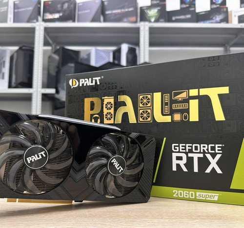 Видеокарта Palit RTX 2060super как новая