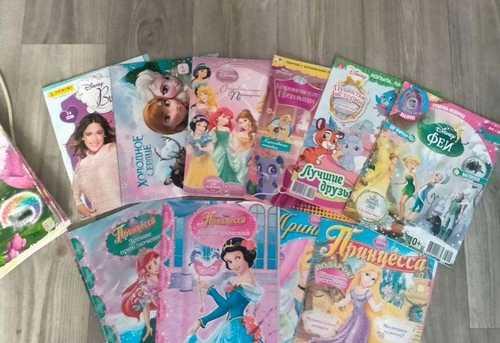 Журналы и журнал для наклеек Дисней принцессы