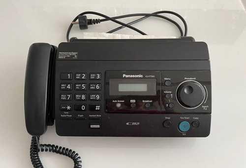 Телефон-факс Panasonic kx-FT502 чёрный