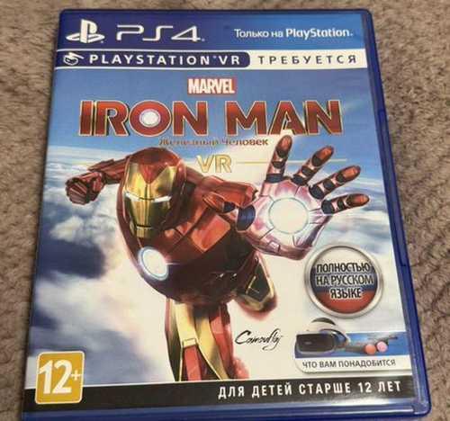 Iron man vr железный человек ps4/ps5 vr