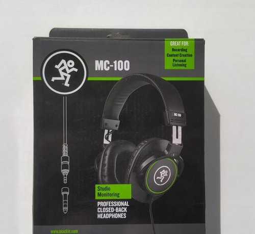 Закрытые мониторные наушники Mackie MC-100