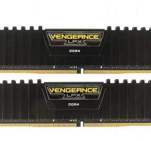 Оперативная память corsair DDR 4, 2х8 Гб, 2400 мгц