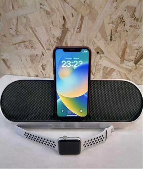 iPhone xr 64gb + Apple Watch 3 + Док станция Festima.Ru Мониторинг