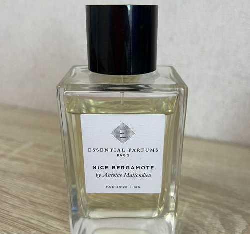 Essential parfums nice bergamote