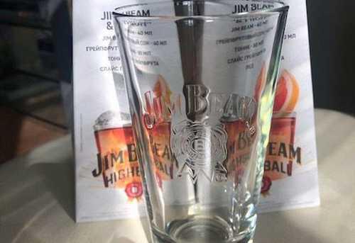 Новые стаканы для виски Jim Beam за все