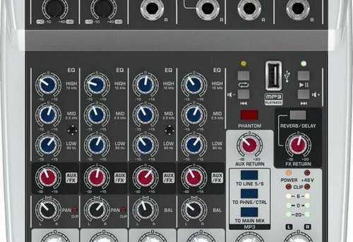 Микшерный пульт behringer xenyx QX602MP3