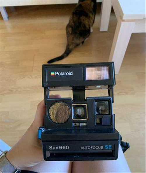 Плёночный фотоаппарат Polaroid Sun 660 vintage