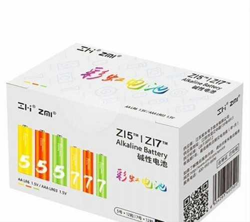 Батарейки ZMI ZI5/Z17 Alkaline Battery типа AA/AAA