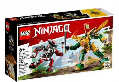 Lego Ninjago 71781 Битва роботов Эво Ллойда