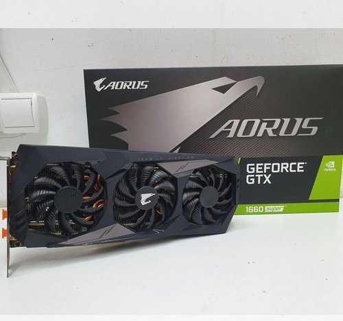 Видеокарта GTX 1660 super aorus 6144MB gddr6