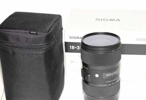 Sigma 18-35mm f/1.8 DC ART Canon