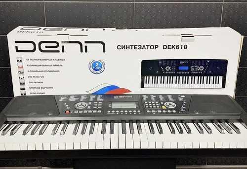 Синтезатор Denn DEK610