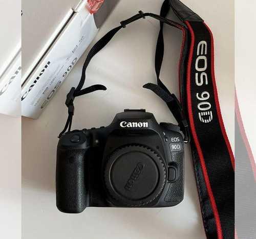 Зеркальный фотоаппарат Canon EOS 90D body