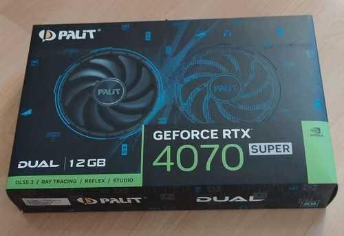 Geforce RTX 4070 super 12Gb Palit Dual NED407S01