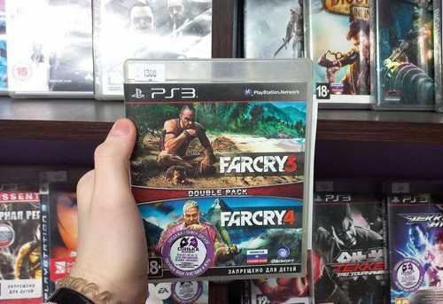 Farcry 3 Farcry4 double pack PS3