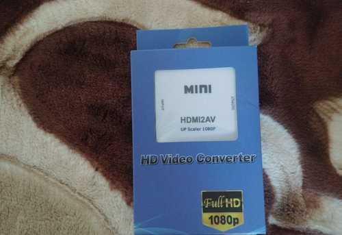 Переходник Mini hdmi2AV