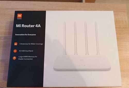 Wifi роутер xiaomi mi router 4a