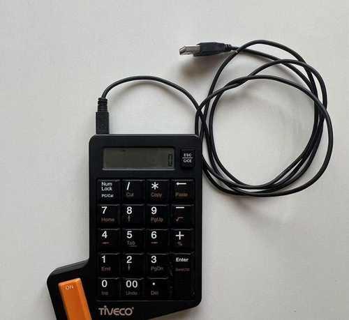 Цифровая клавиатура-калькулятор проводной (NumPad)