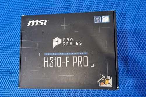 Материнская плата MSI H310-F PRO 1151v2 13*PCI-E