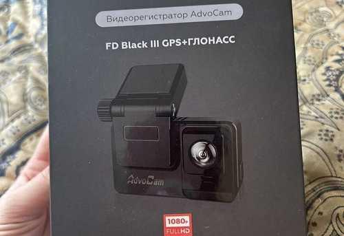 Видеорегистратор advocam fd black III GPS+глонасс