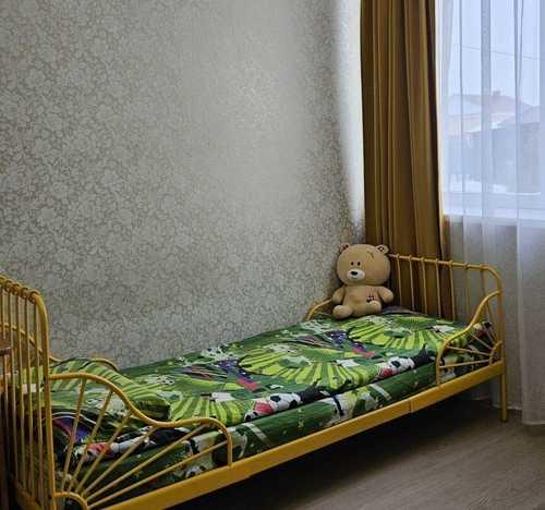 Детская кровать IKEA раздвижная миннен
