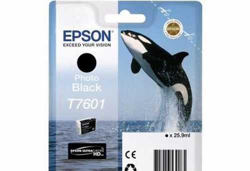 Картридж Epson C13T76014010 фото черный, № T7601 о