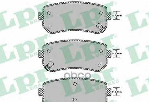 Колодки торм. дисковые 05p1344 Lpr