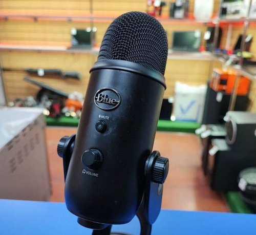 Микрофон студийный микрофон Logitech Blue Yeti Bla