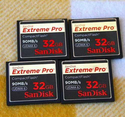 SanDisk Extreme Pro CompactFlash 32Gb 90mb/s